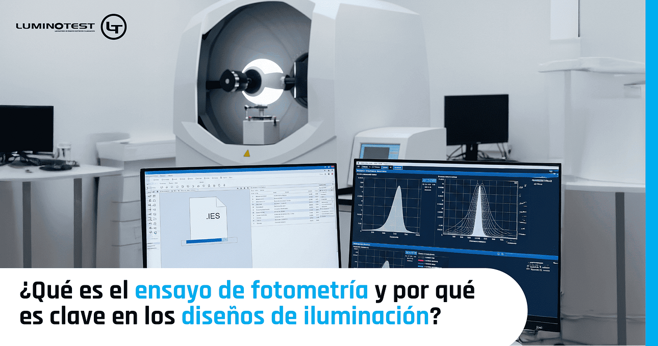 Ensayo de Fotometría y el Diseño de Iluminación - Luminotest